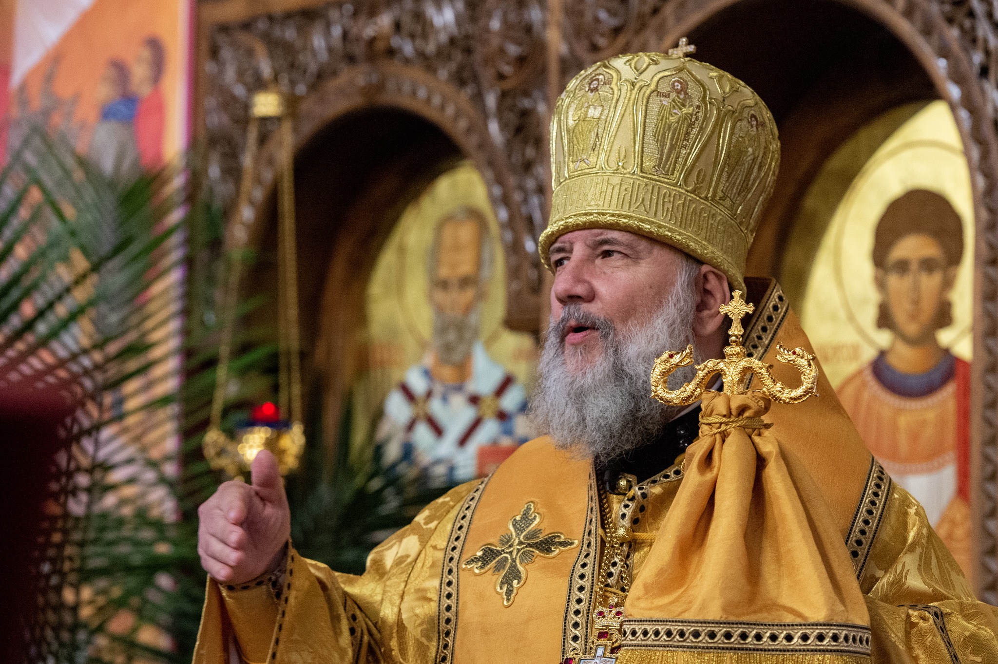 Why does the Bishop’s staff have two serpents around the top ...